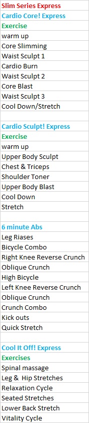 Debbie Siebers Slim Series Express