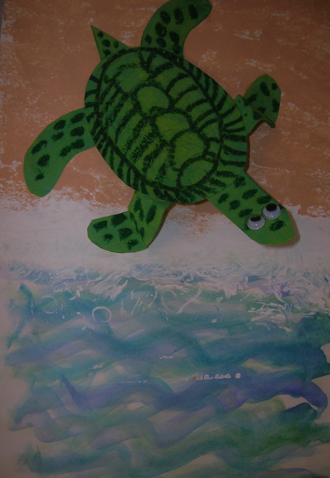Freedom Elementary's Art Gallery: Sea Turtles - Grades 2 and 3