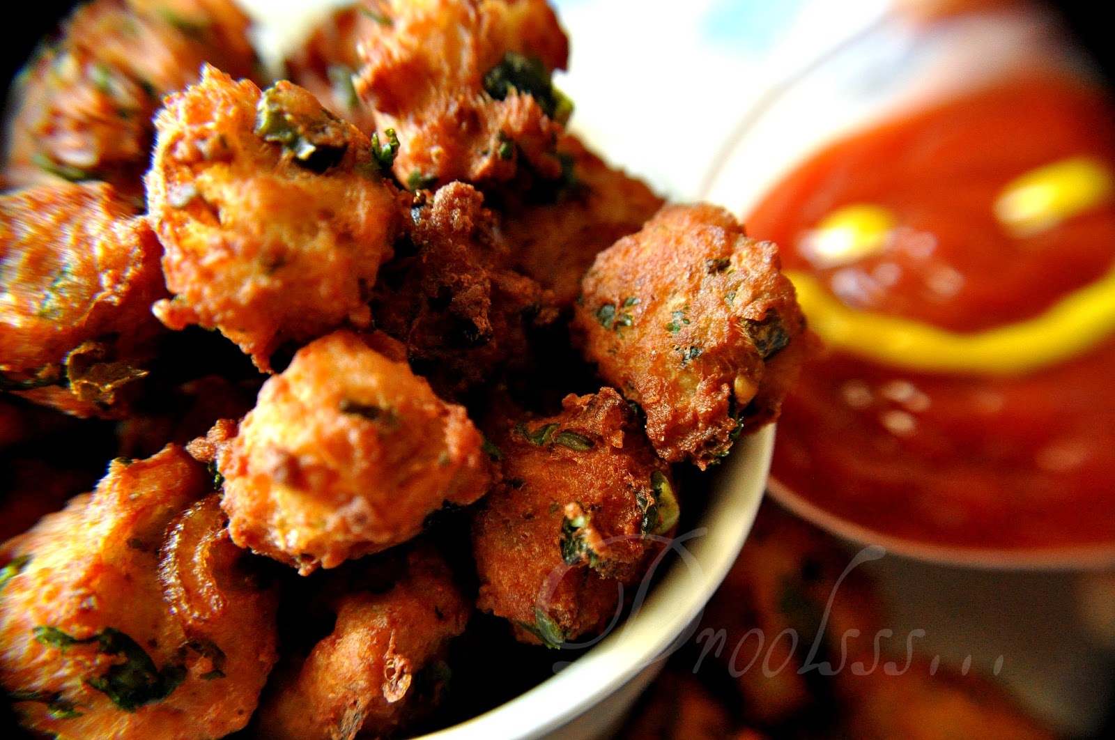 Droolsss . . .: Chicken Pakoda