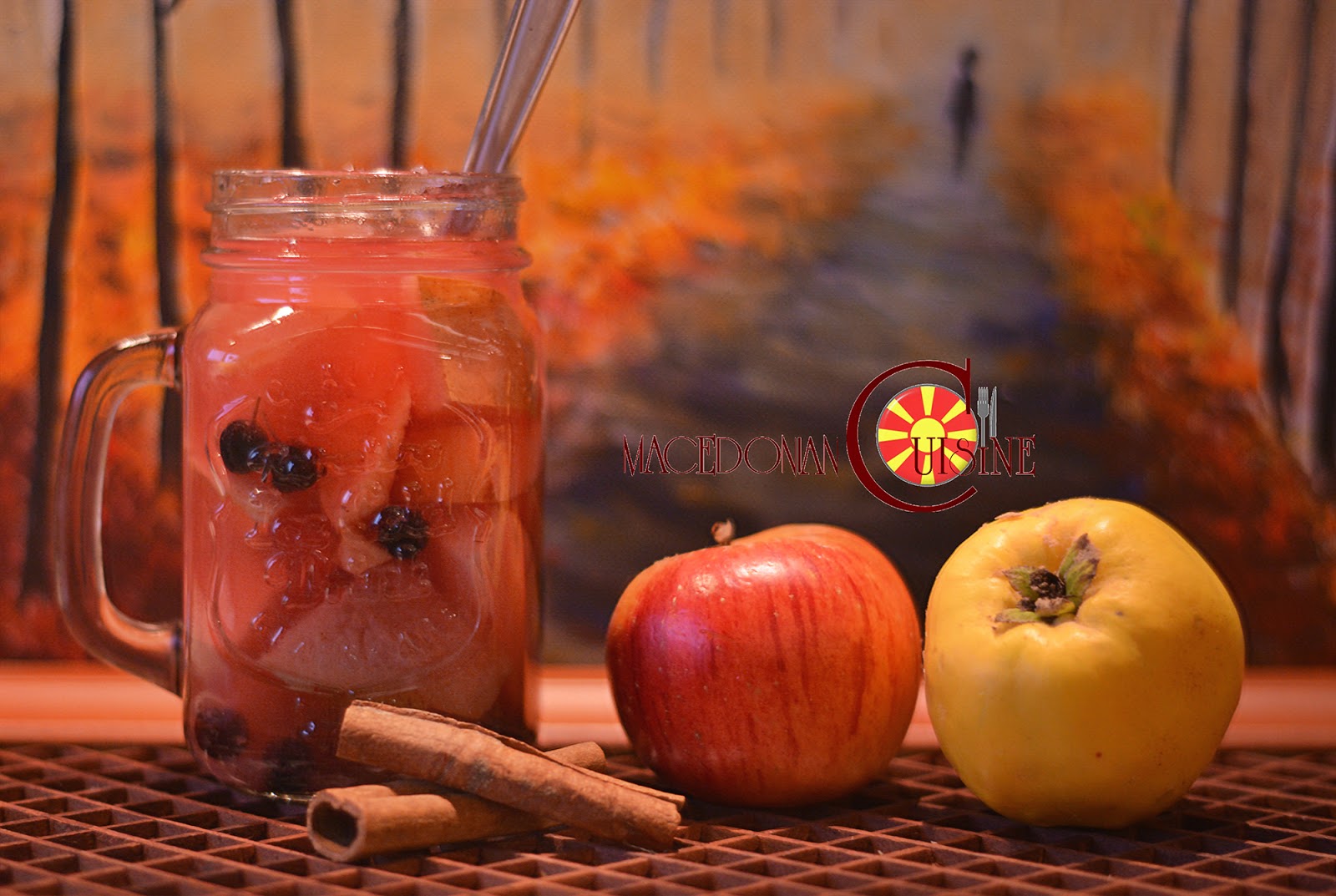 COMPOTE WITH QUINCE AND APPLES ~ Macedonian Cuisine