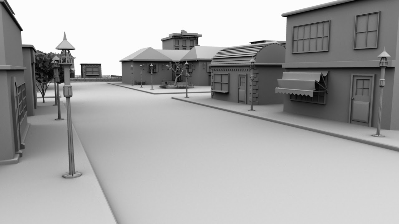 3D Works: Exterior Modeling in Maya