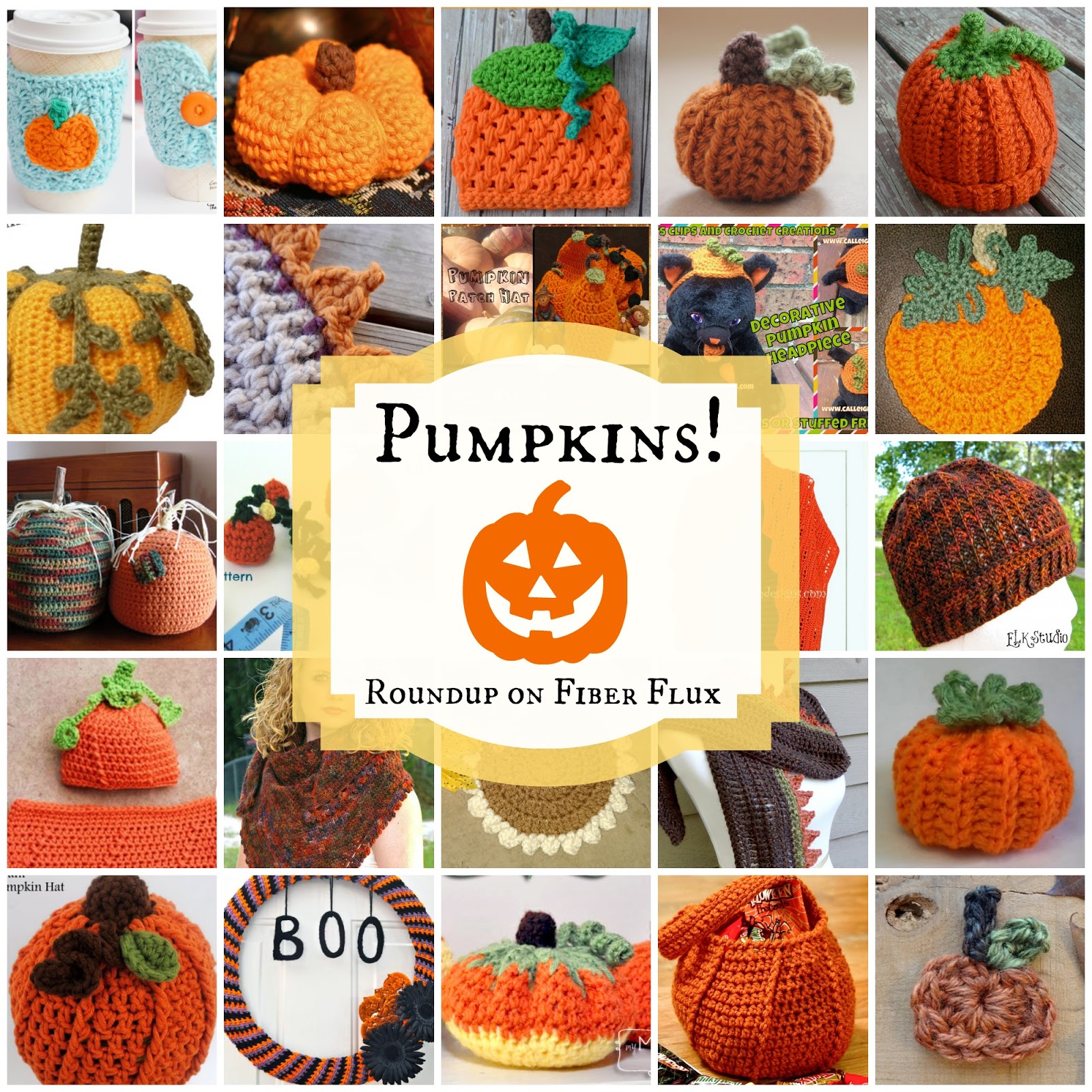 Fiber Flux: Pumpkins! 12+ Free Crochet Patterns...