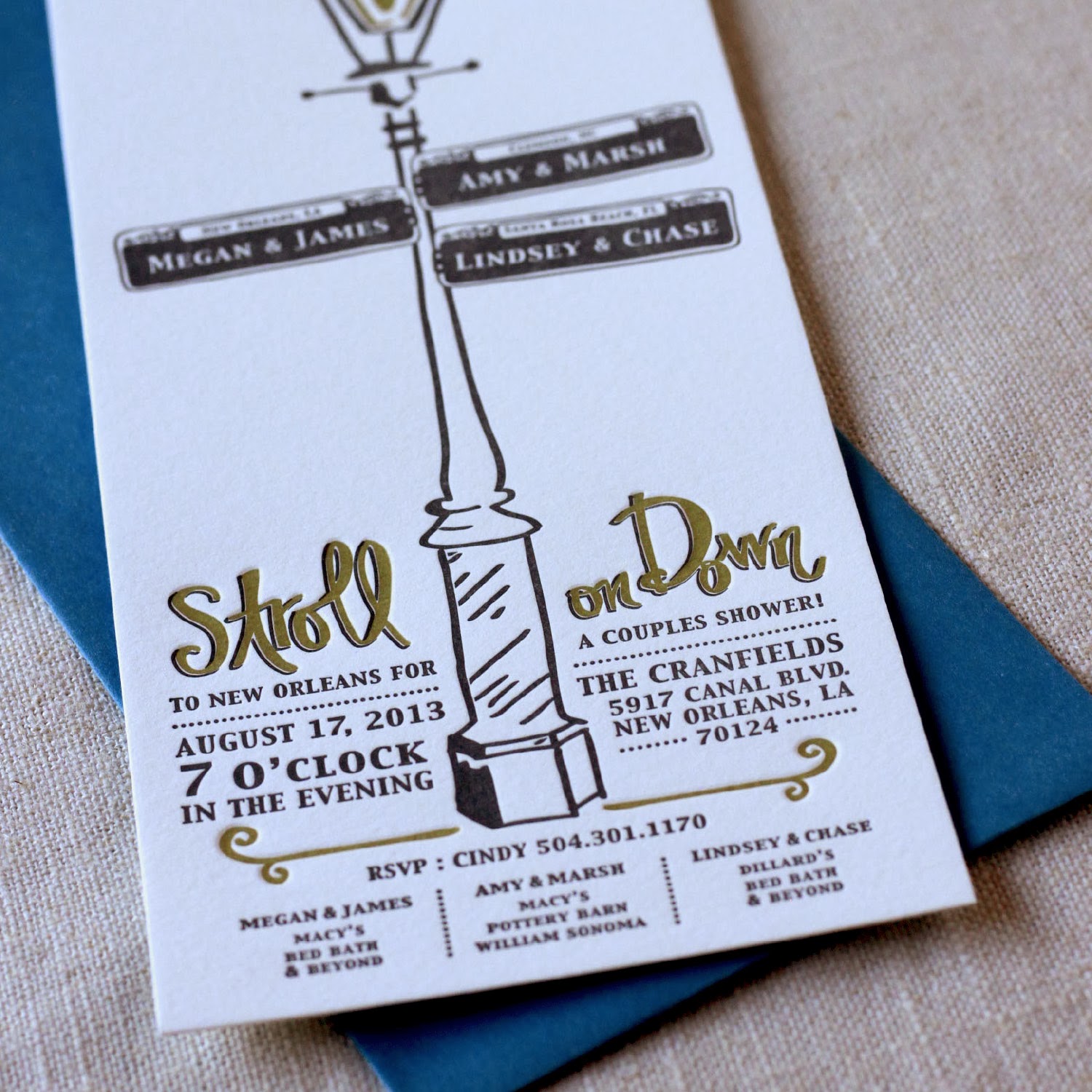 Paper Plates Press :: Letterpress Design House: French Quarter Street ...