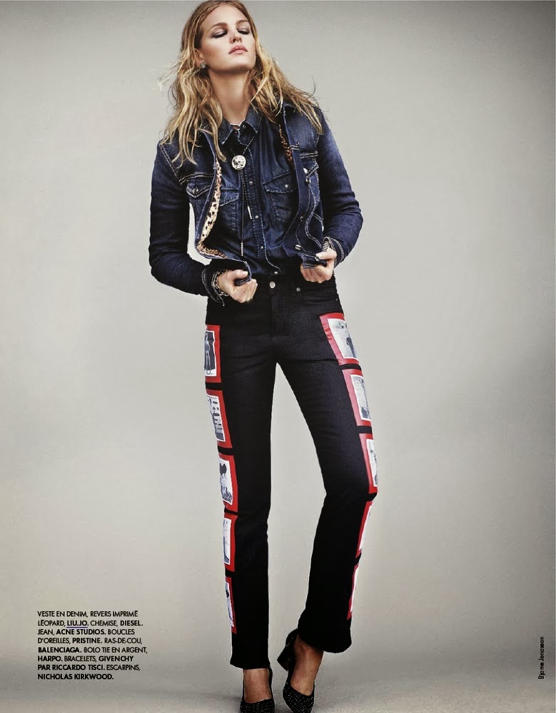 Erin Heatherton - Elle france Magazine October 2013 - Magazine ...