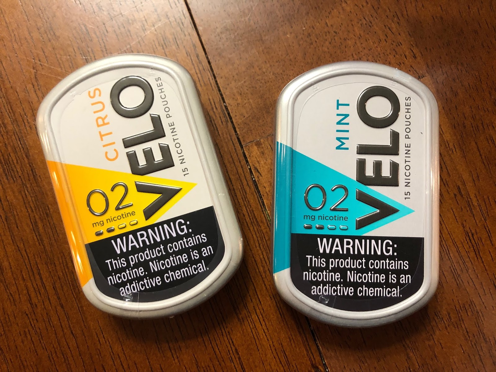 Velo (Nicotine Pouches) Mint & Citrus (2mg) - Review. 5 November 2019.