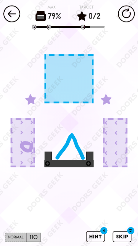 Draw Here Level 110 ~ Doors Geek