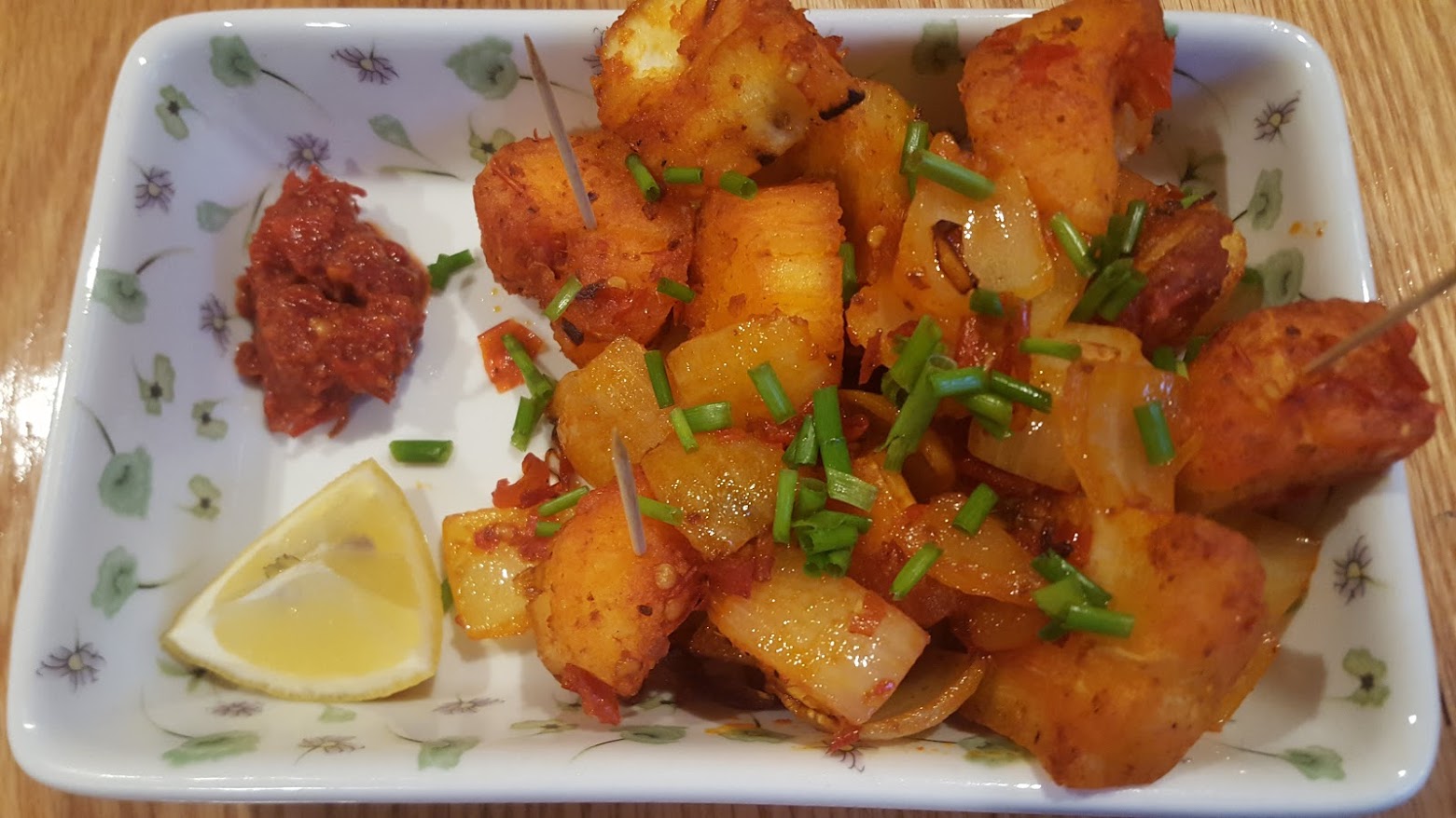 HCF: Harissa Spiced Mogo ( Yuca / Cassava)