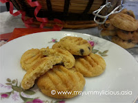 Golden Syrup Cookies with Chocolate Chips - Yummy~licious + Baby~licious