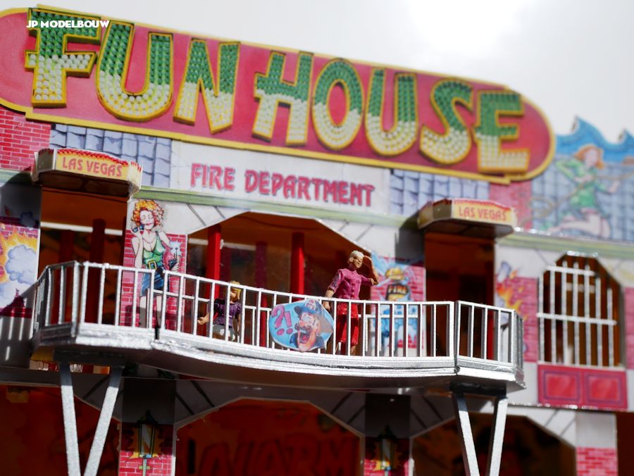 JP modelbouw: favoriete onderdeel funhouse Fire Department
