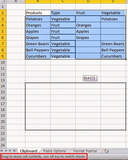 Excel Helps You: Clipboard Group