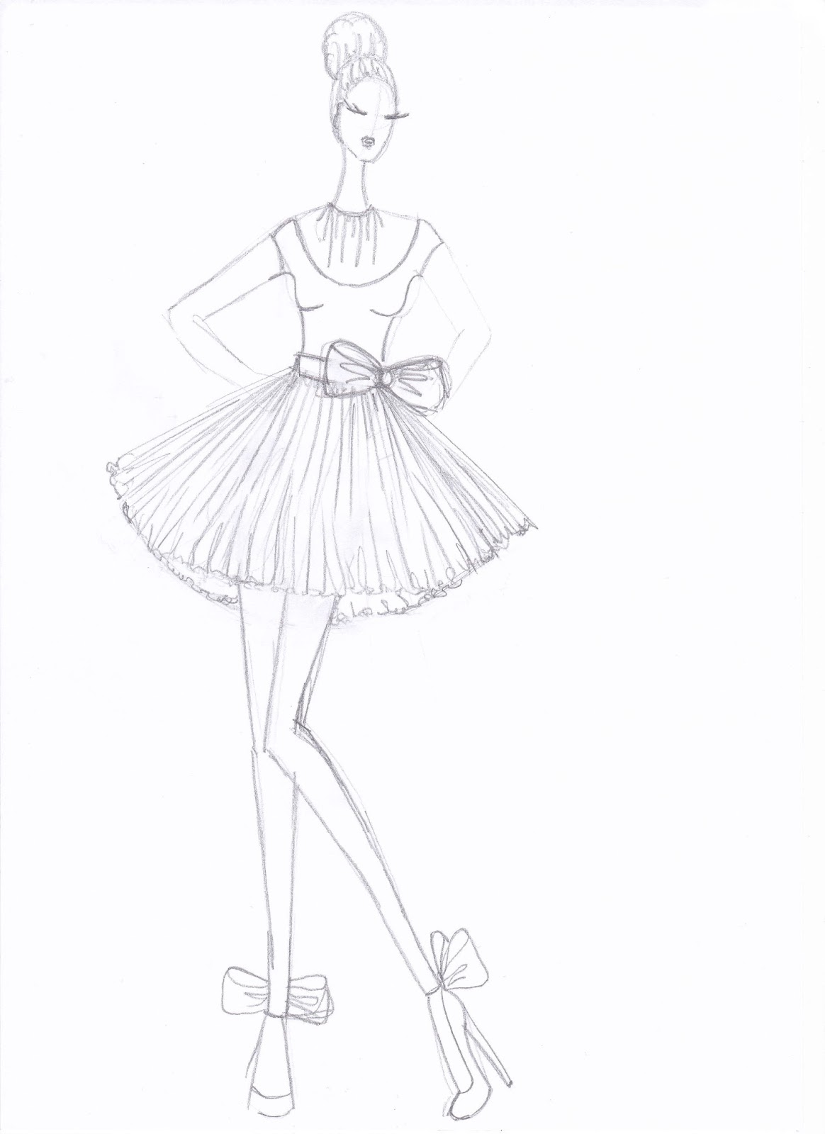 Bocetos de moda - Imagui