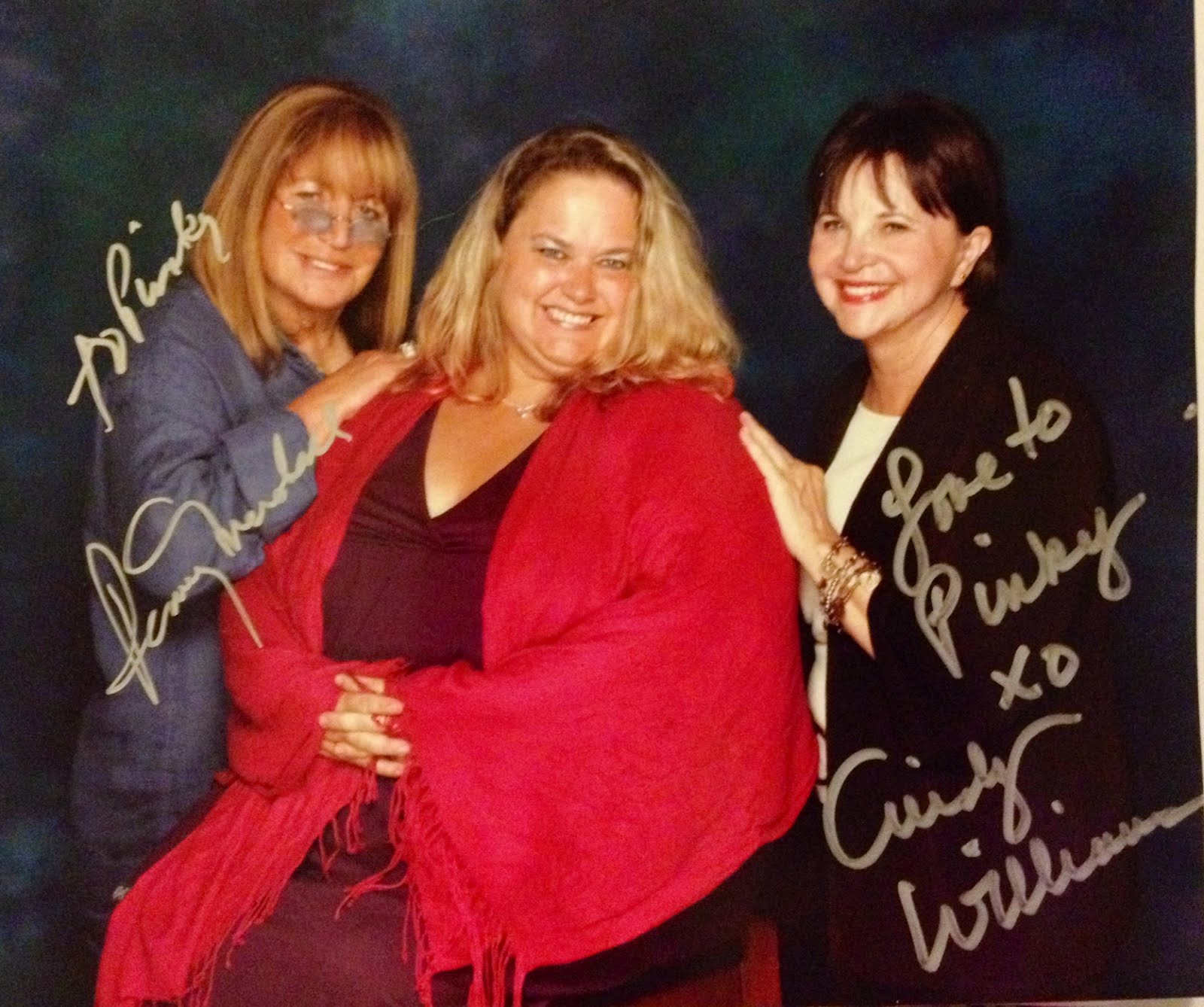 Thinking Pink: Pinky's Fandance - Laverne & Shirley cast