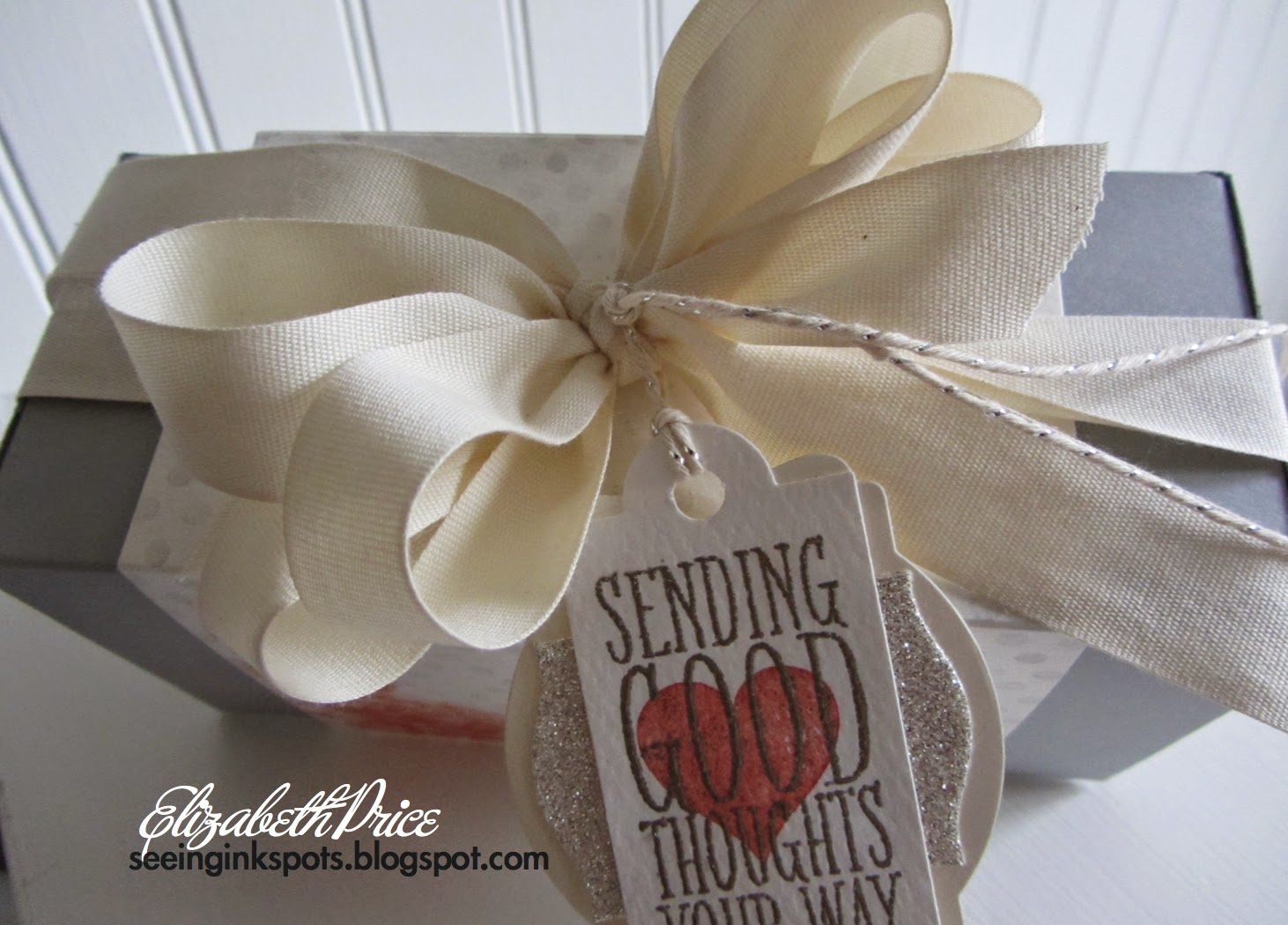 Seeing Ink Spots: Watercolor Wonder'ful' Gift Box