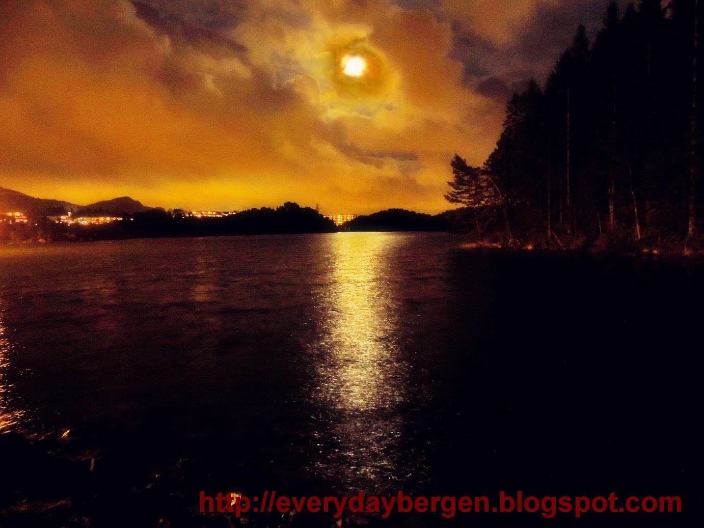 Moon scenery.