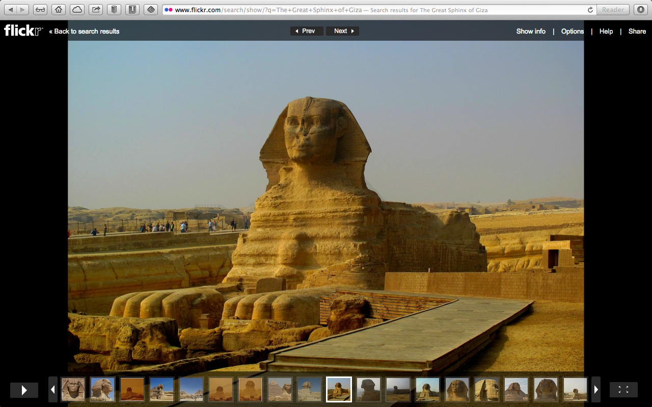 The Armchair Escapades: The Great Sphinx of Giza