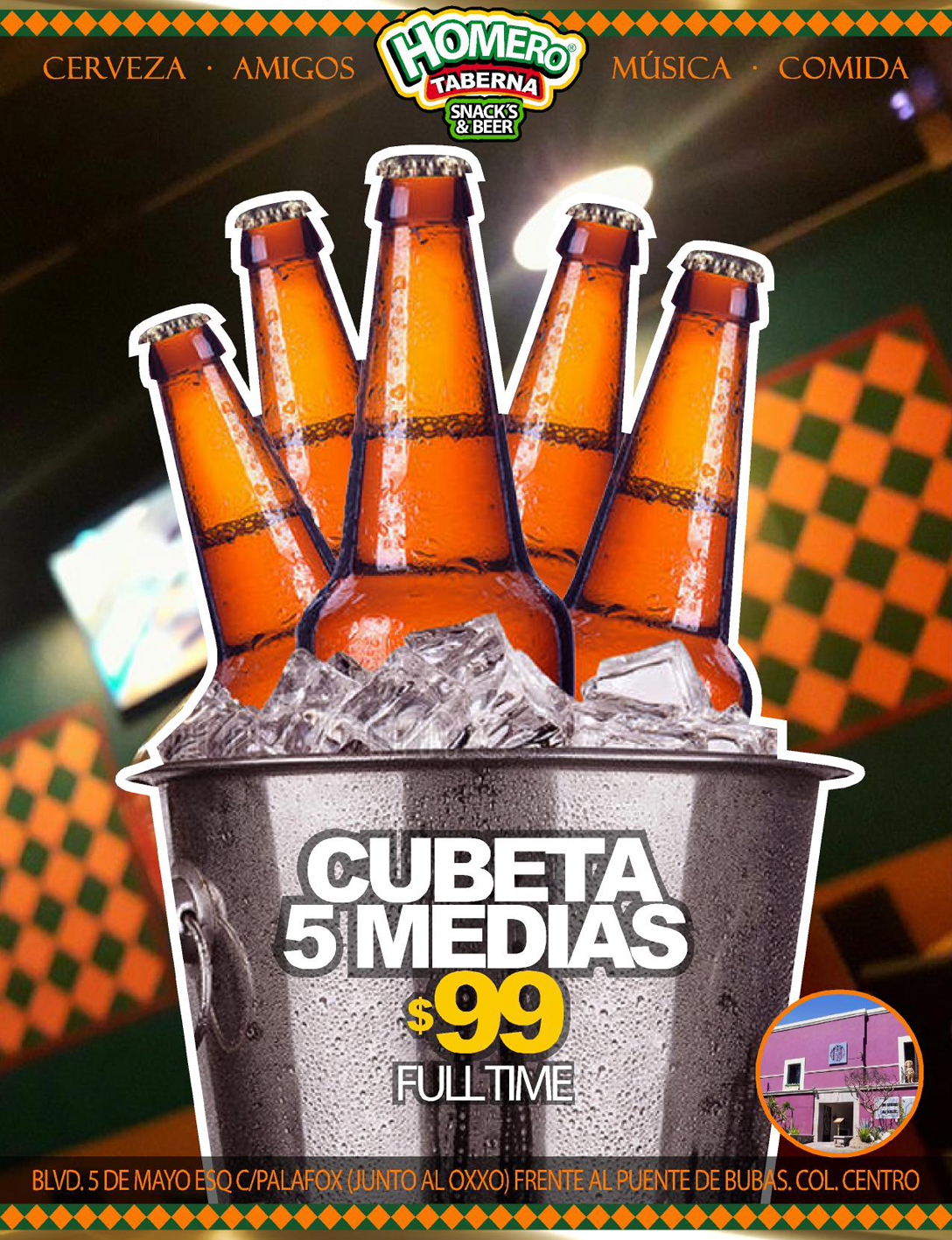 Homero Taberna Franquicia: Cubetazo Homero