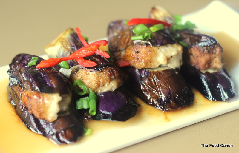 Steamed Brinjal with Miso Sauce - The Food Canon