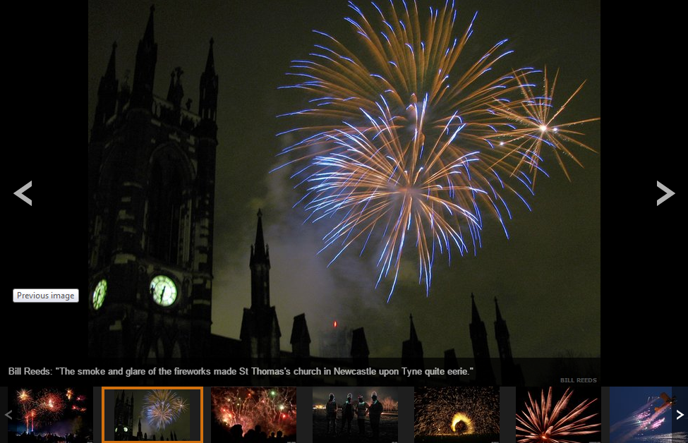 Vuurwerk.net: BBC | Your pictures: Fireworks