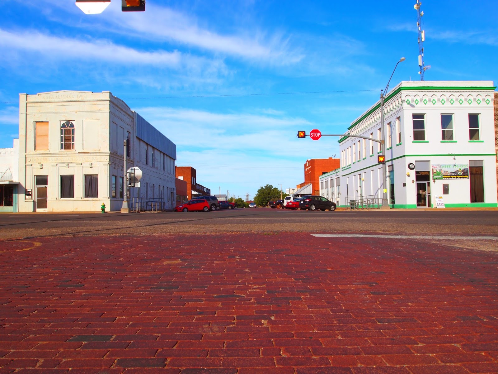 A Hobo's Travelogue: Shamrock Texas, Highway 83
