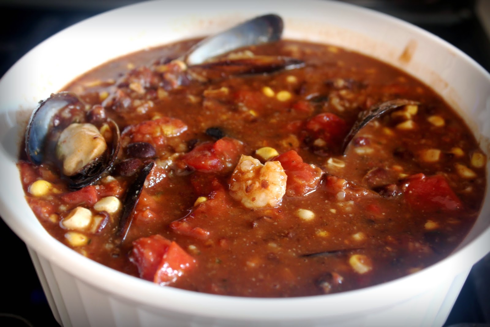 Maryland Recipes: Maryland Seafood Chili