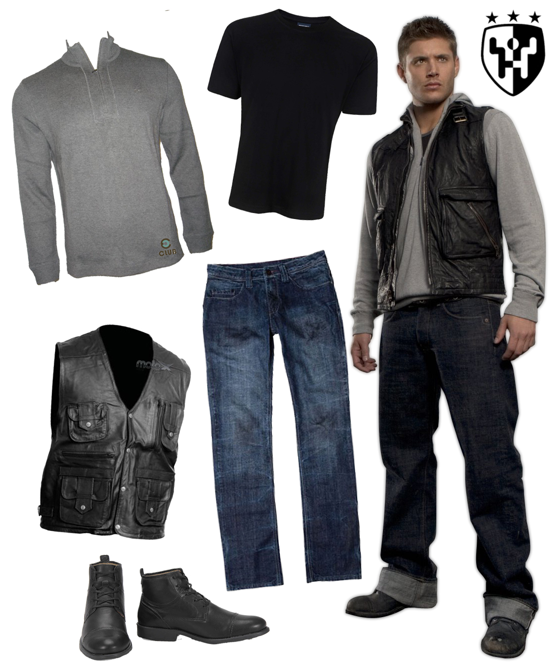 A Terra Média de Claudia: Supernatural: O Estilo Winchester de se Vestir