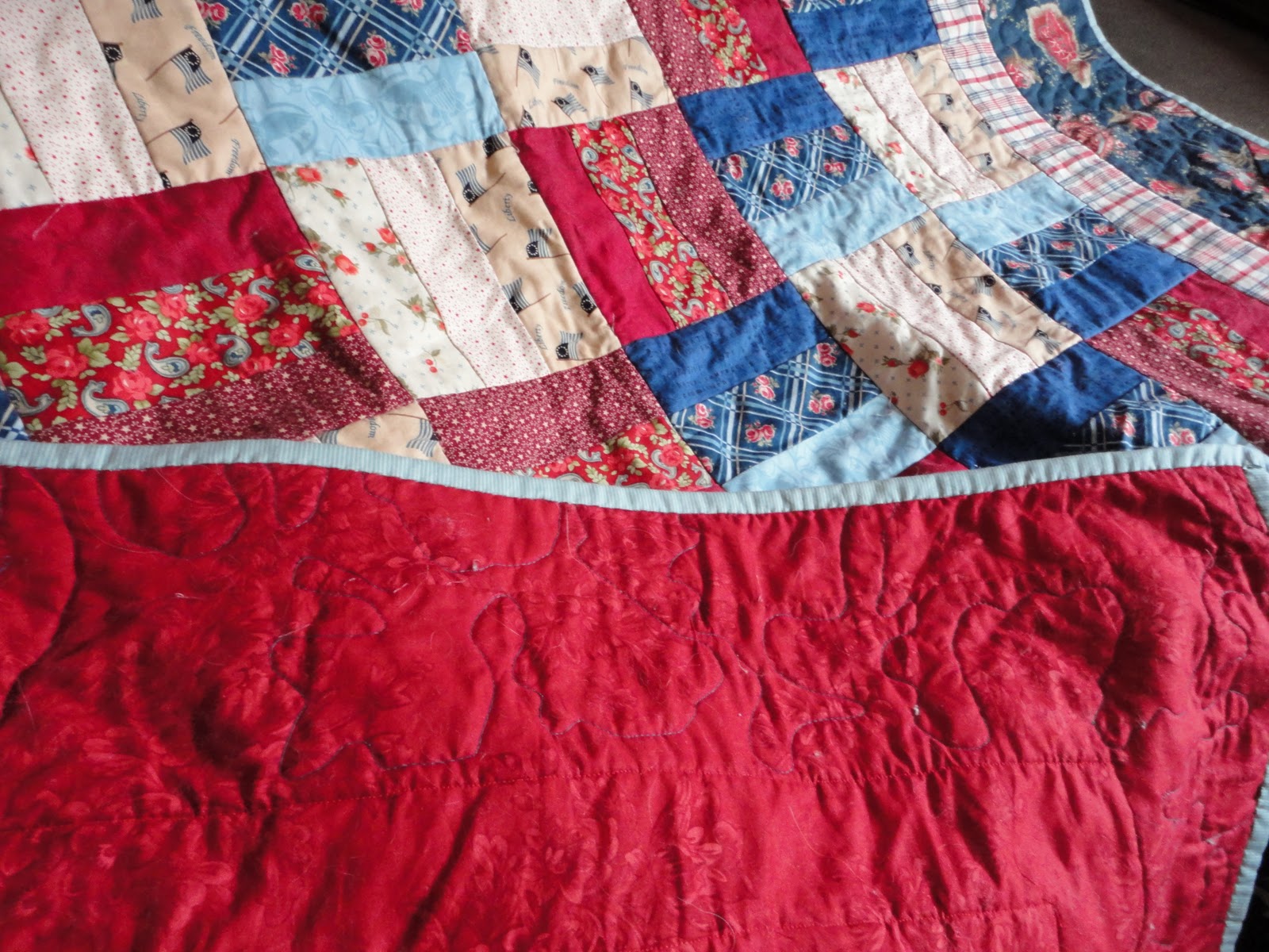 The "I love 'Merica" quilt or the last project of 2011