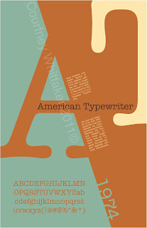 courtney brooke's art: Type History Poster