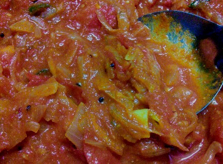 Tomato Onion Sabji