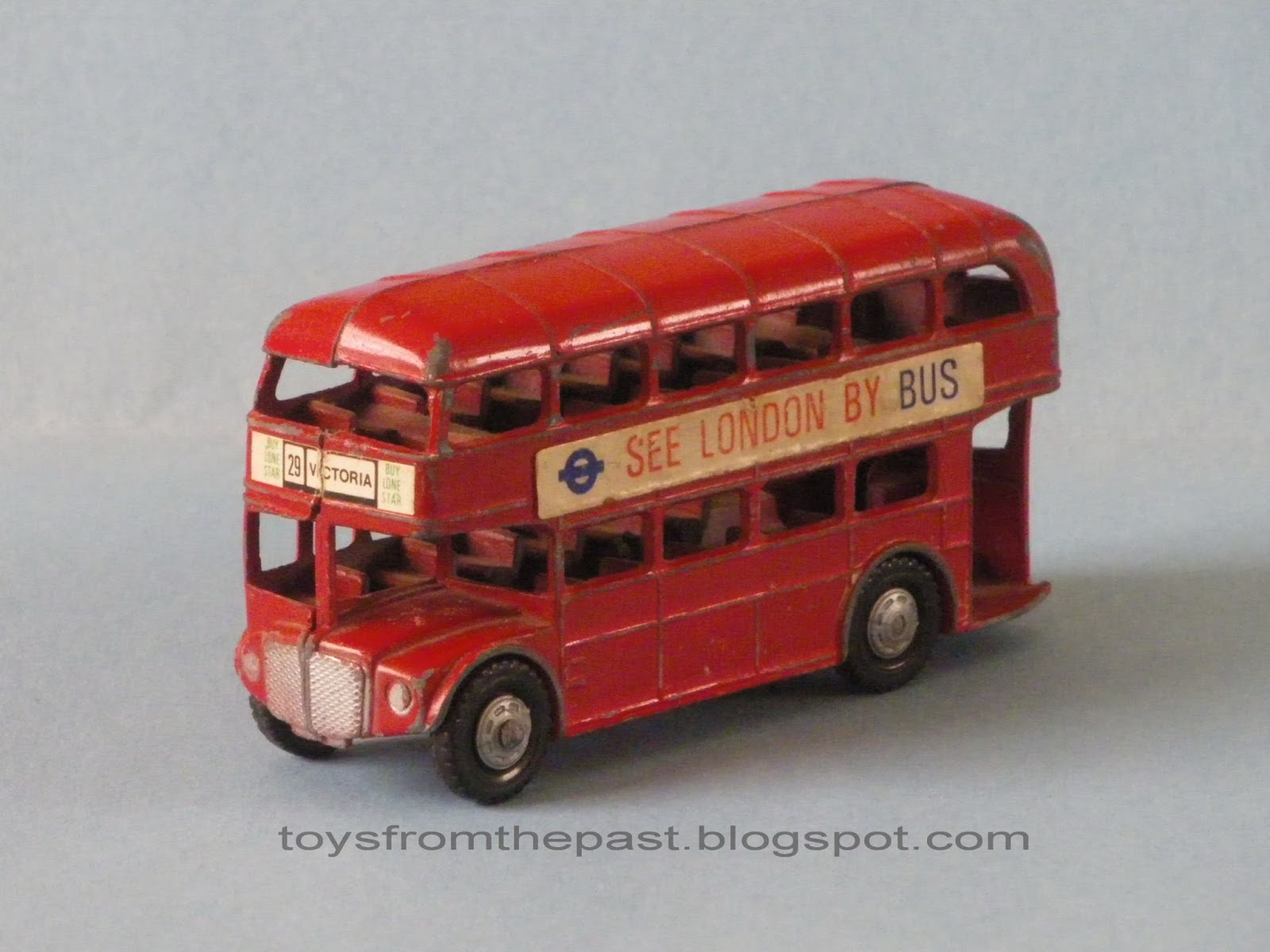 Toys from the Past: #271 LONE STAR – ROUTEMASTER BUS (LONDON DOUBLE ...