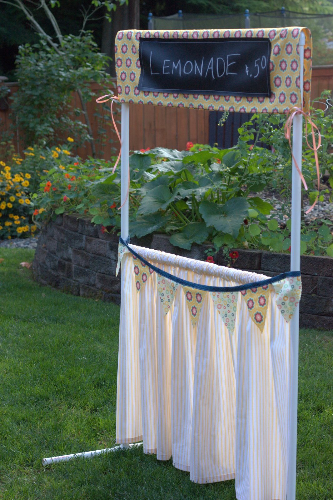 Fabric Lemonade Stand - home is where my story begins...