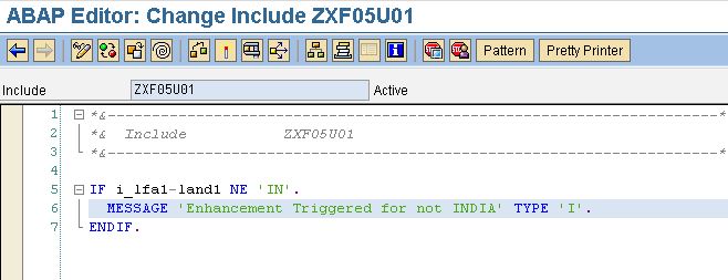 SAP ABAP 4 Tutorial: Function Exit or Customer Exit
