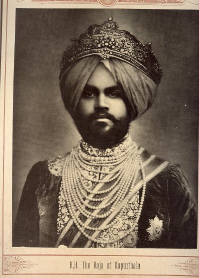 The Raja of Kapurthala - Late 19th Century Photograph - Old Indian Photos