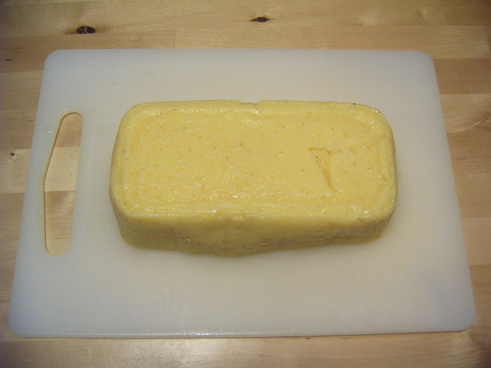 Cheap Not Frugal Eats: Ace's Adventures with. . . Leftover Polenta Loaf