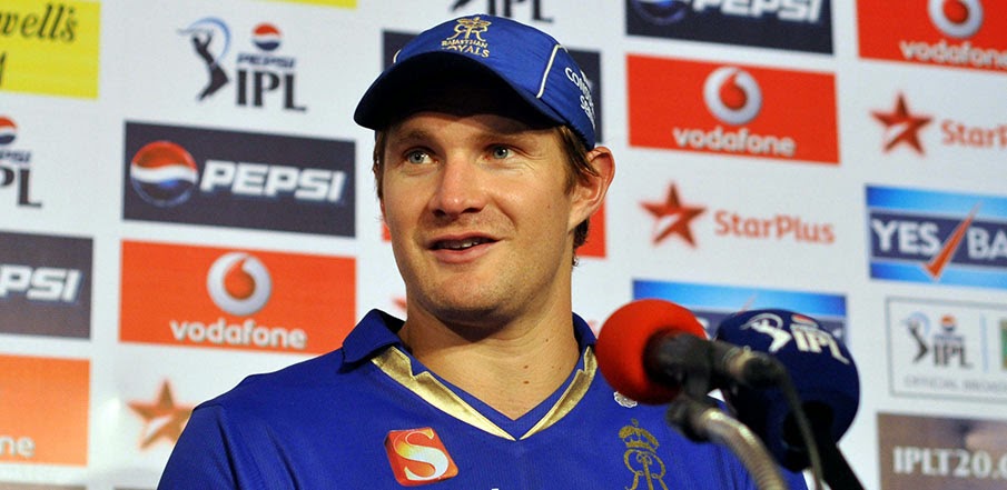 Shane Watson to lead Rajasthan Royals - IPL 2014