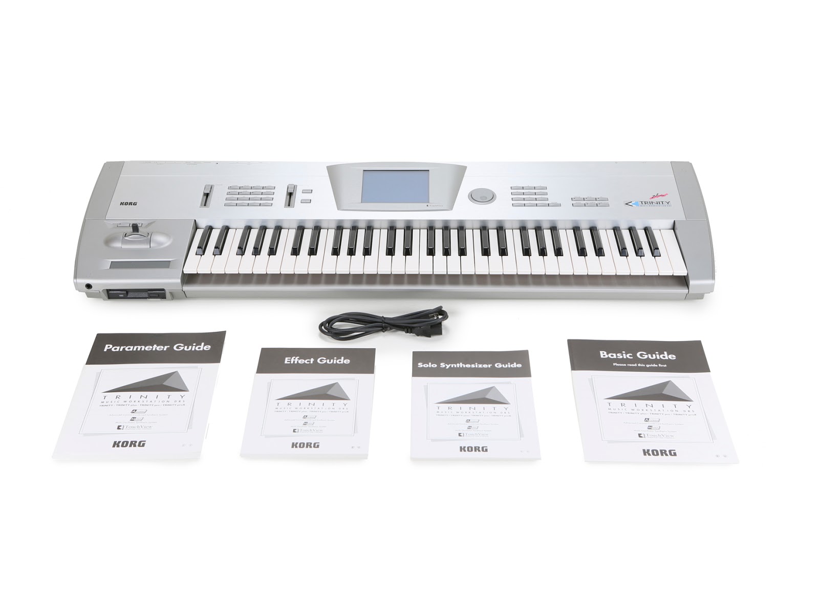 MATRIXSYNTH-B: Korg Trinity Plus 61 Note Keyboard Workstation SN 004978