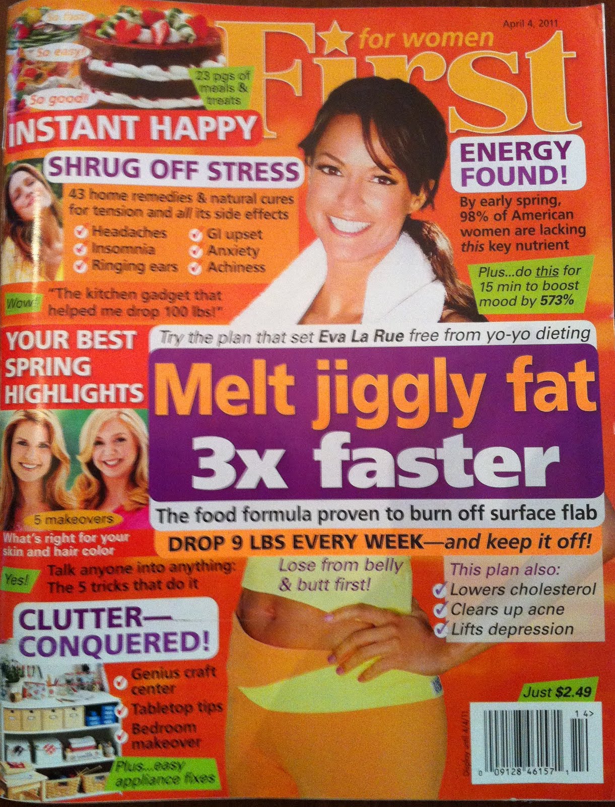 Tracy Reifkind's Training Food and Thought: For Women First Magazine Debut