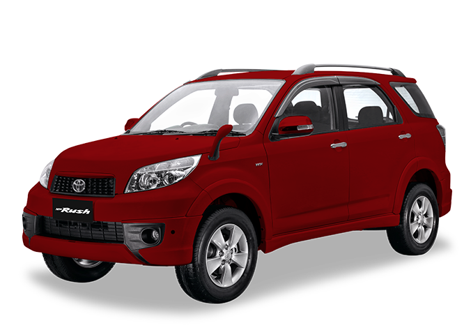 Toyota Rush Restylé (2014) - Couleurs/Colors