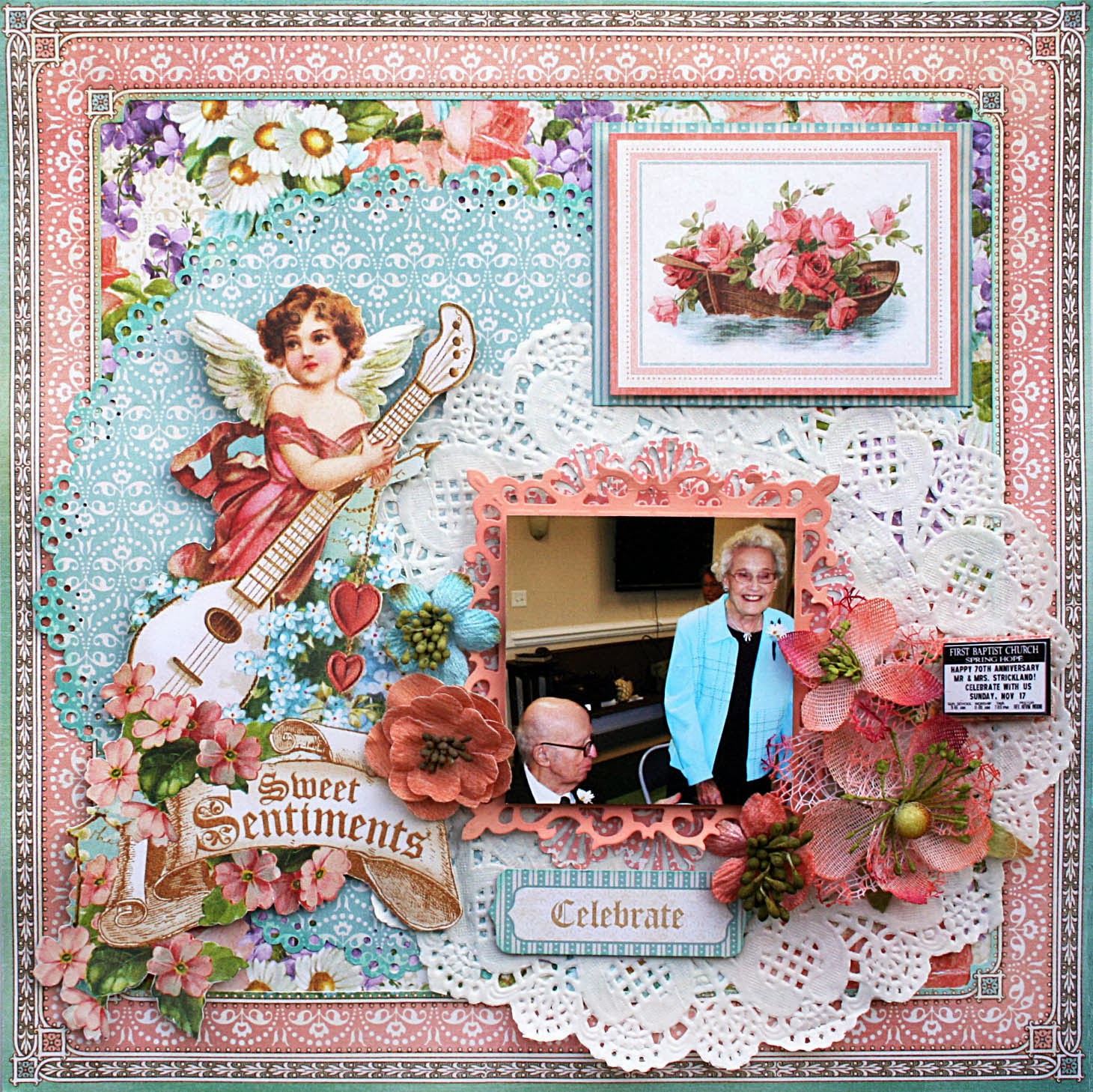 Scrap, Travel, and Bark!: Tutorial - Sweet Sentiments layout!