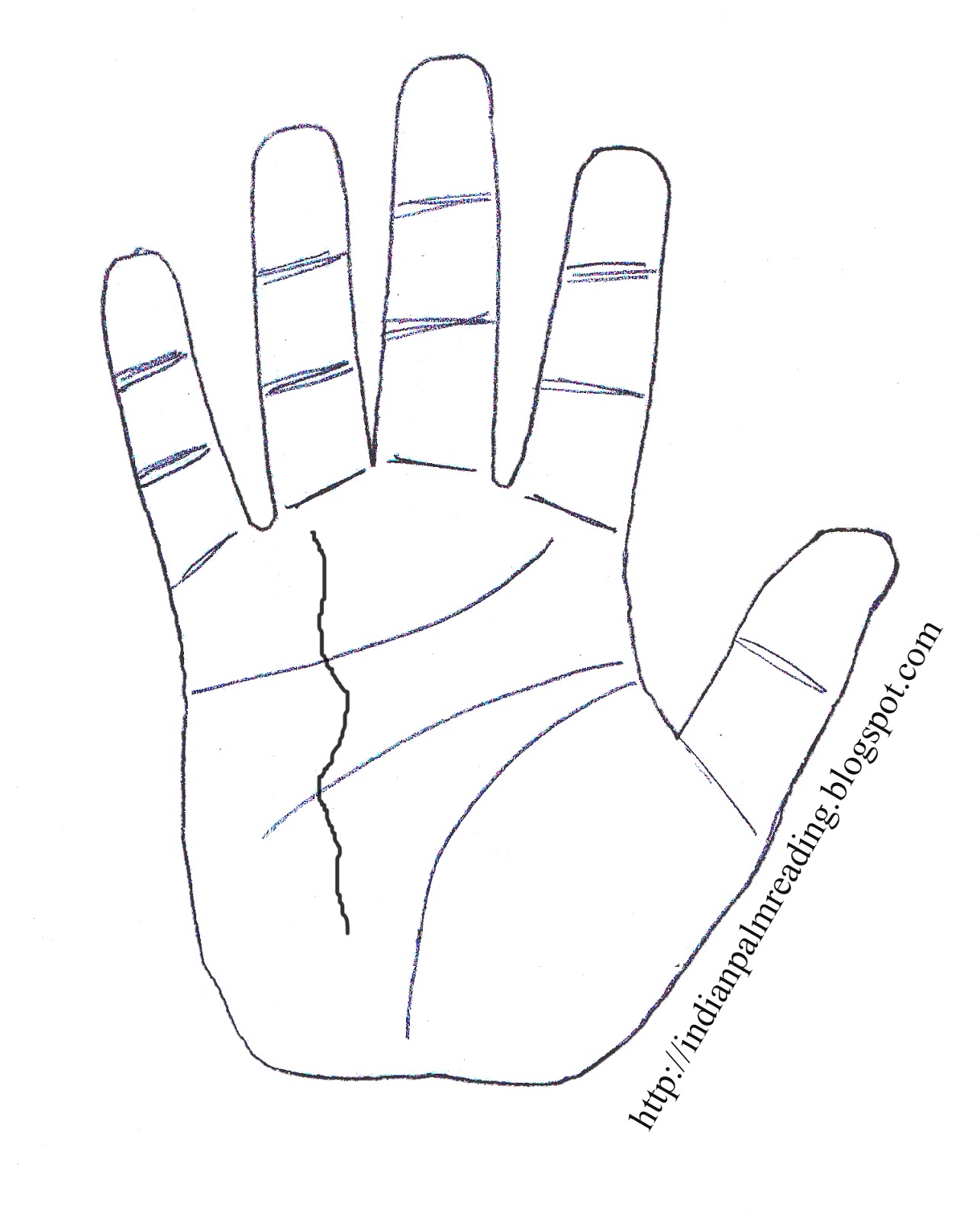 Interpretation Of Sun Line With Images ~ INDIAN PALMISTRY | PALM ...