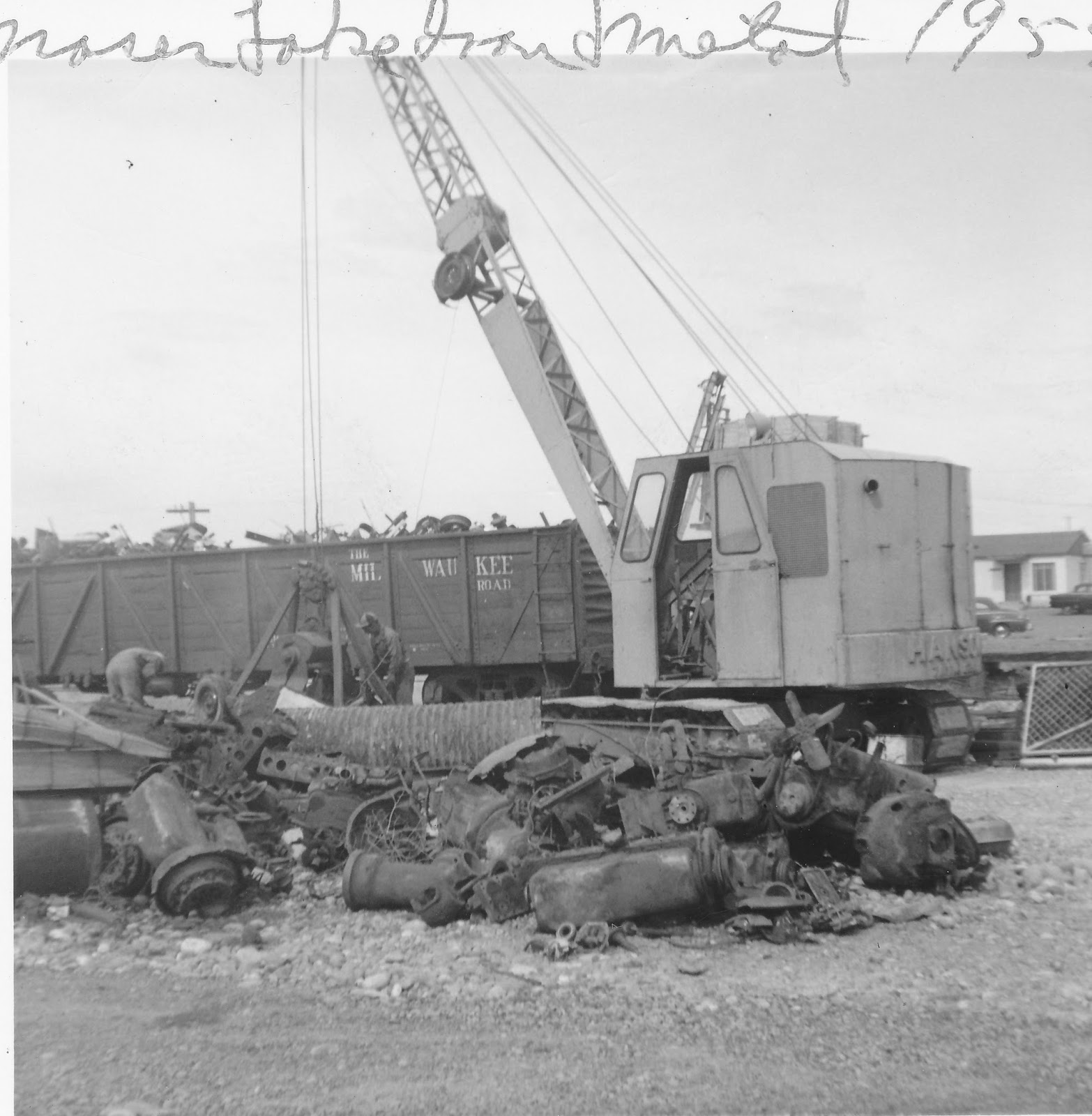 Big Bend Railroad History: Monte Holm's Junk Yard