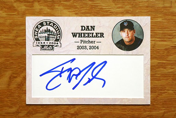 The Amazing Shea Stadium Autograph Project: #658) DAN WHEELER