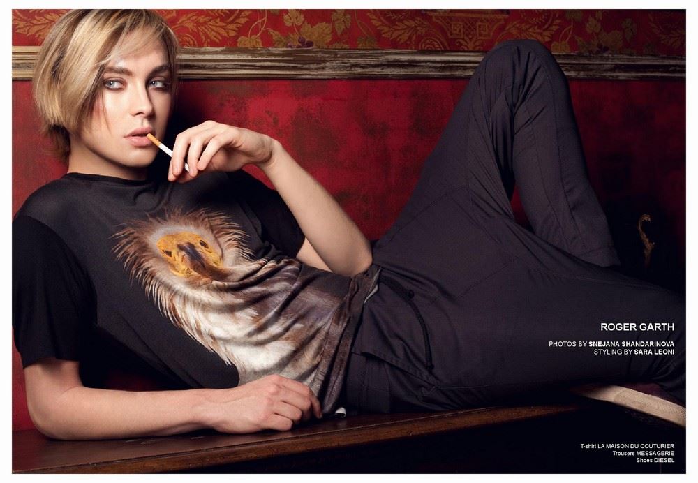 Roger Garth para LUI Magazine Septiembre 2015