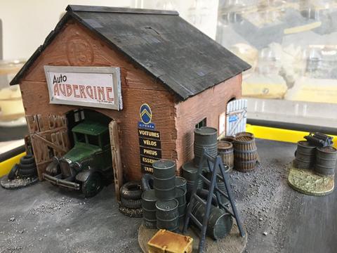 The Tactical Painter: Building a 1940s French garage