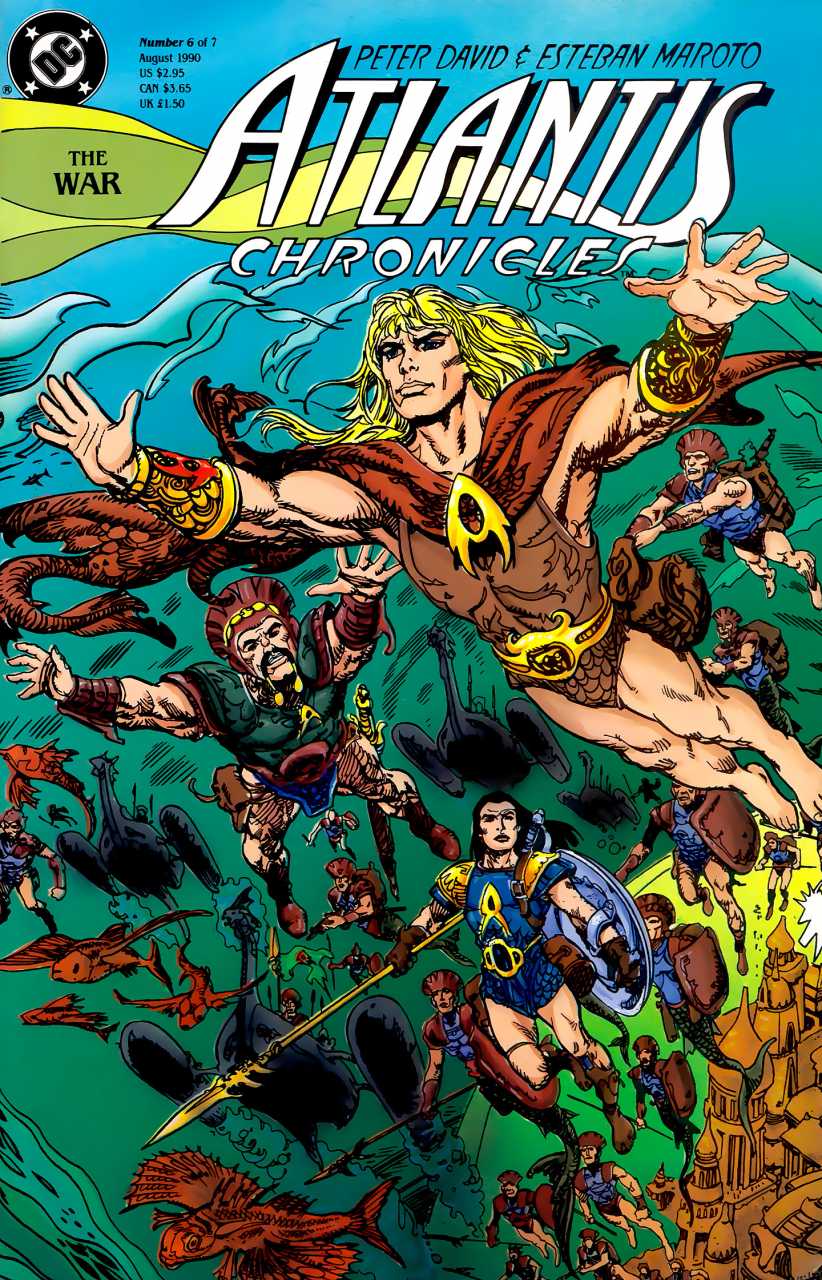 COMIC BOOK FAN AND LOVER: LAS CRÓNICAS DE ATLANTIS - DC COMICS