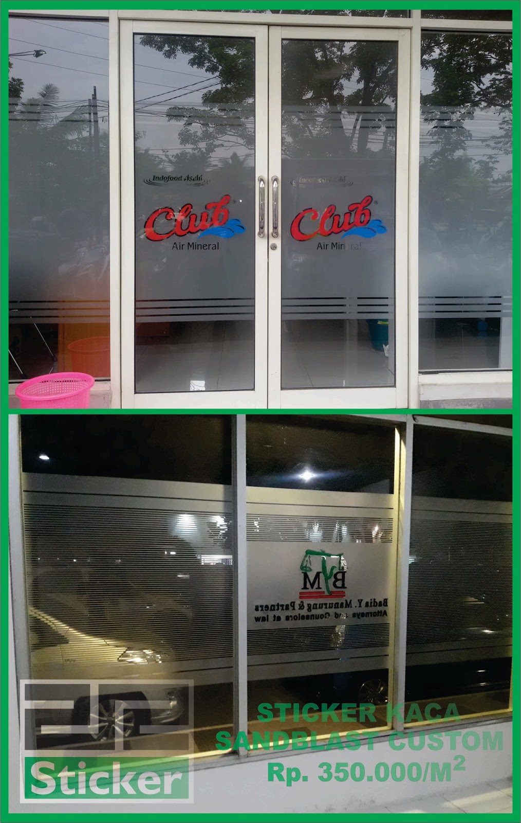 Sticker Sandblast - 212 Sticker - Cutting Stiker Bandung