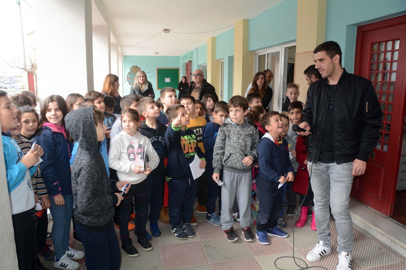 14ο Δημοτικό Σχολείο Πατρών: ΕΝΑΣ ΠΡΩΤΑΘΛΗΤΗΣ ΕΥΡΩΠΗΣ ΣΤΟ ΣΧΟΛΕΙΟ ΜΑΣ