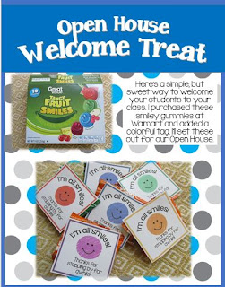 Live and Learn: Back to School: Open House Treats