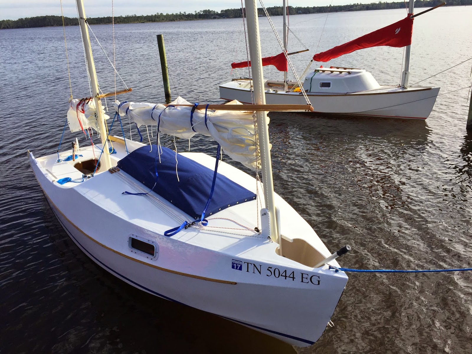 Sailing and Paddling with Doug: Sea Trials - the B&B Messabout