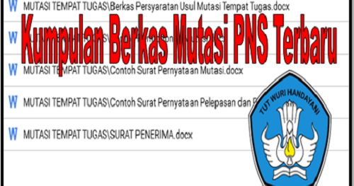 Kumpulan Berkas Mutasi PNS Terbaru Tahun 2017 - kompetensi pendidik