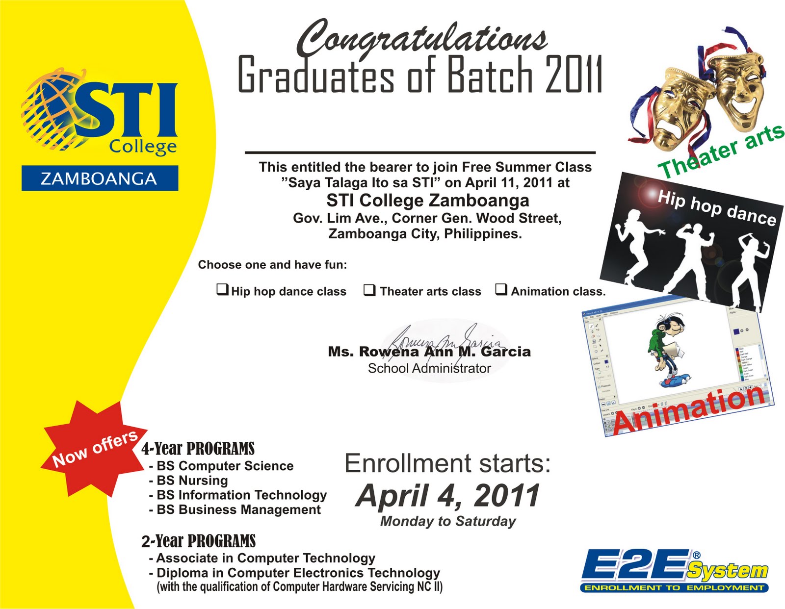 AlOnlineStuff: STI College Zamboanga (Mock Diploma)